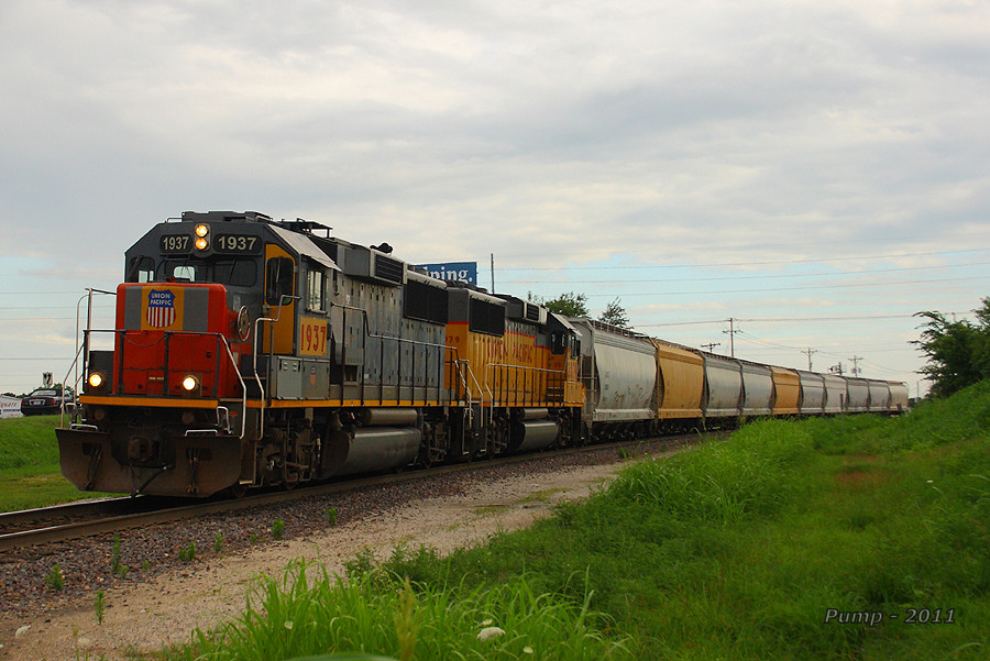 Westbound UP Local Train